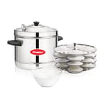 Premier Stainless Steel Idly Maker | 24 Idlies |Fluffy idlies | Best ...